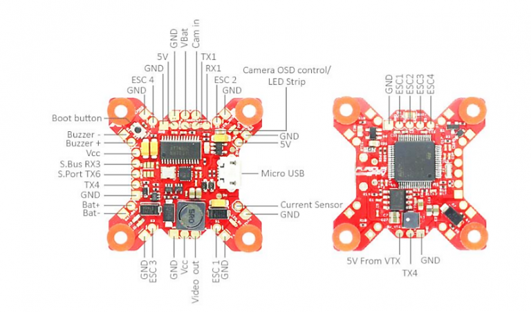 32kHz Fortini F4 OSD Flight Controller Review | GetFPV Learn