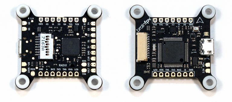 BrainFPV Radix Flight Controller and Power Board | GetFPV Learn