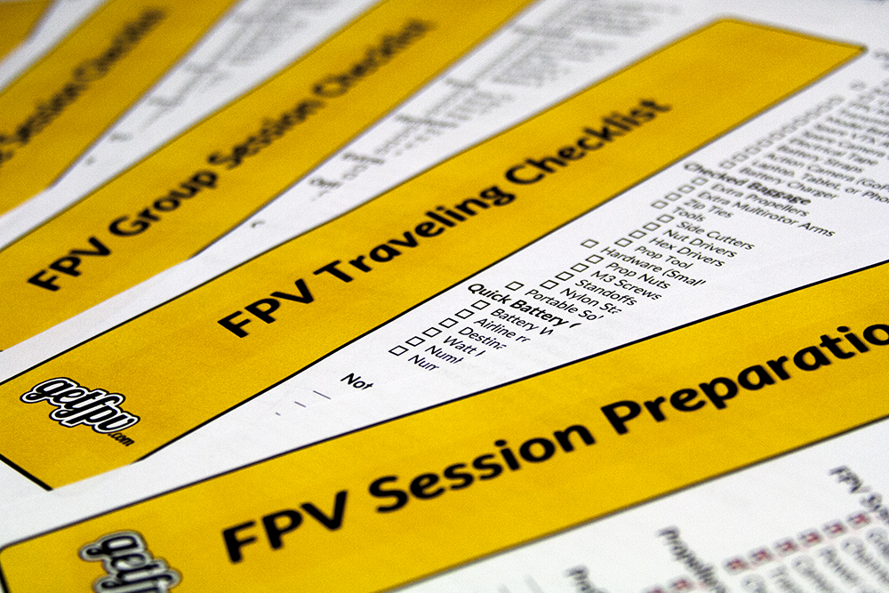 Preparing for Flight with an FPV Checklist | GetFPV Learn