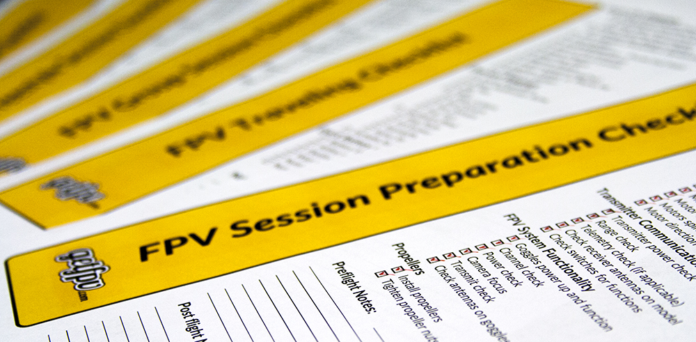Preparing for Flight with an FPV Checklist | GetFPV Learn