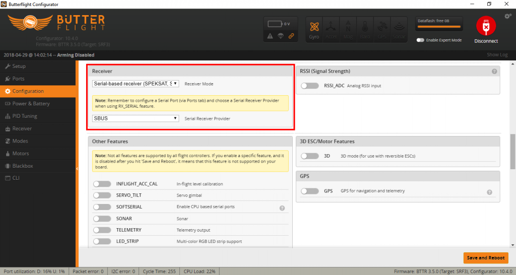 FrSky RSSI Configuration for Betaflight/Butterflight | GetFPV Learn